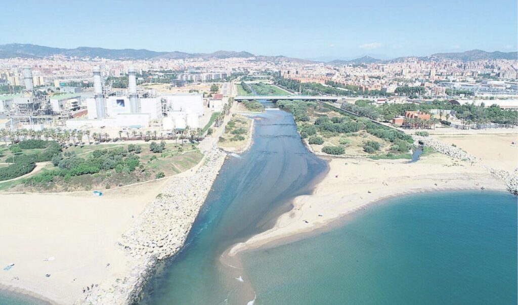 Renaturalización de la desembocadura del río Besós para hacer un nuevo ...